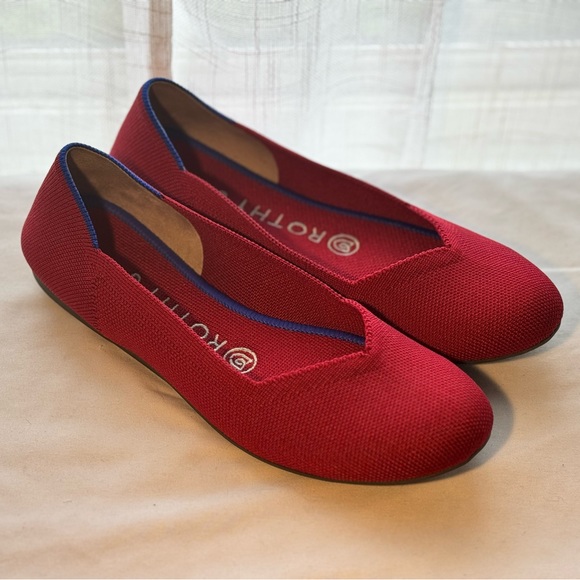 Rothy's | Shoes | Rothys Brand New The Flat Red Size 65 | Poshmark